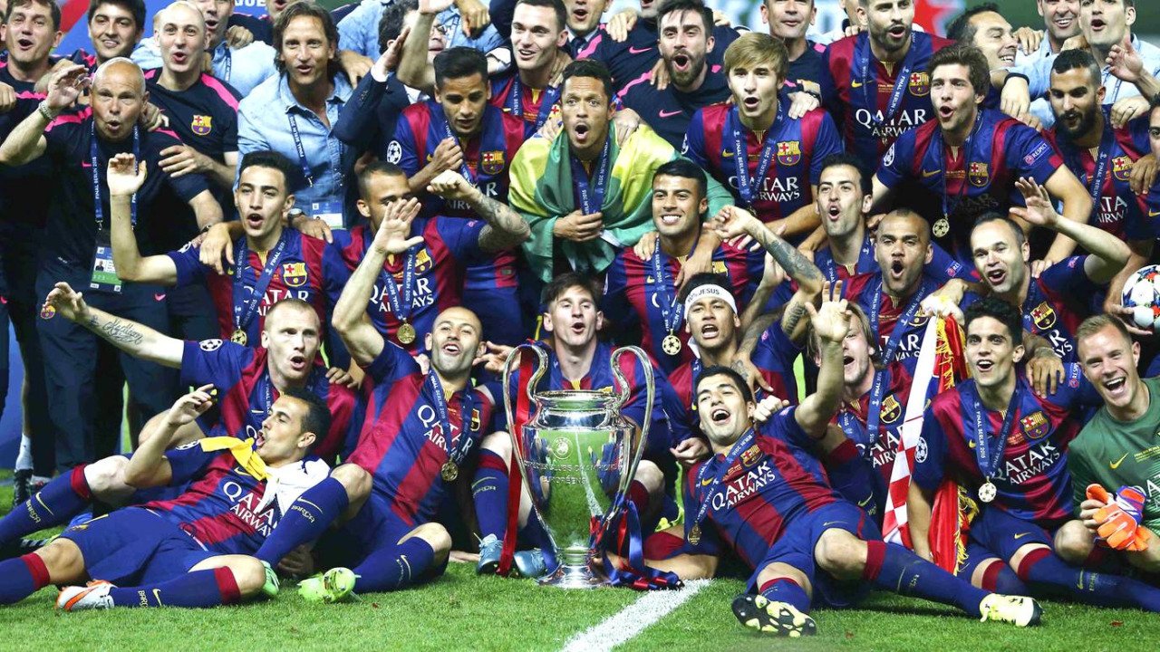 Champions Of Europe 2015 FC Barcelona MGSVfutbol